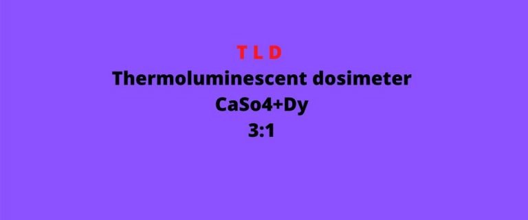 TLD-(THERMOLUMINESCENT DOSIMETER) - Bloggjhedu